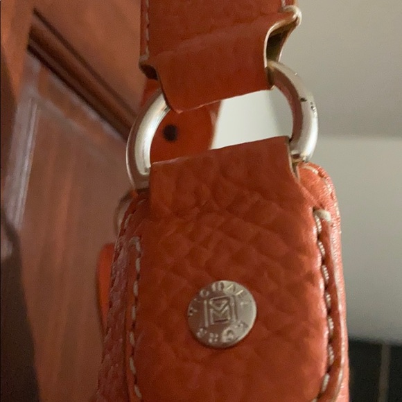 Michael Kors | Bags | Michael Kors Melon Pebble Leather Shoulder Bag ...